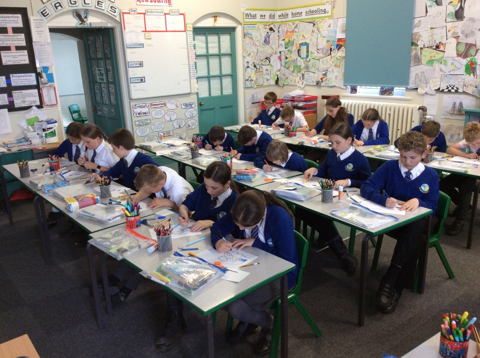 Broughton Primary School - Year 6 Artwork 2021